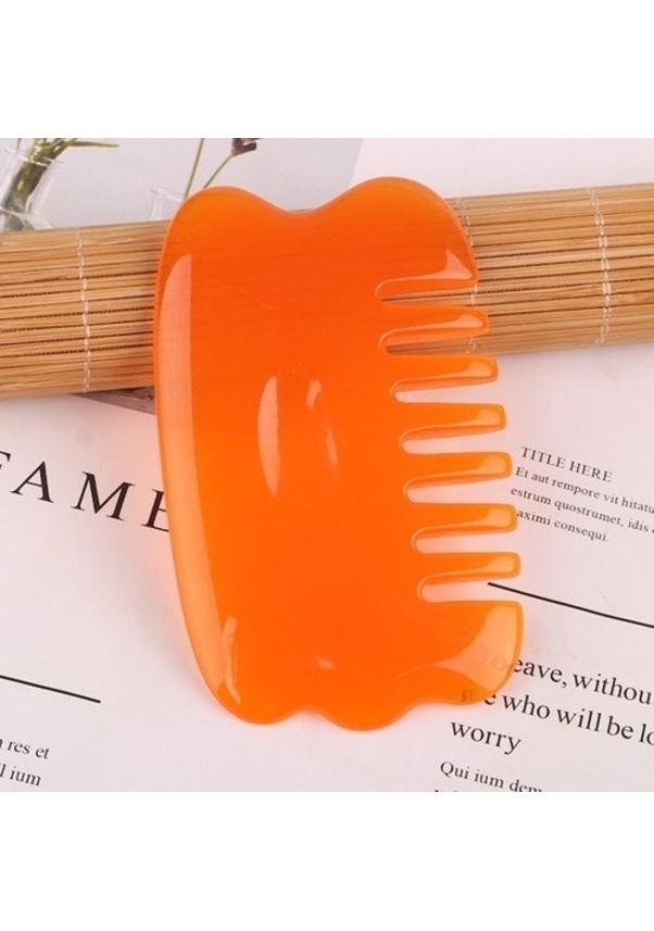 10 Adet Reçine Kazıma Levha Masaj Yüz Güzellik Salon Turuncu 4c6bsc Çok ...