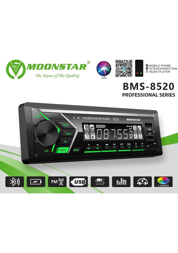 Oto Teyp 4x45w Bt/usb/sd/fm/aux Bms-8520 Fiyatları ve Özellikleri