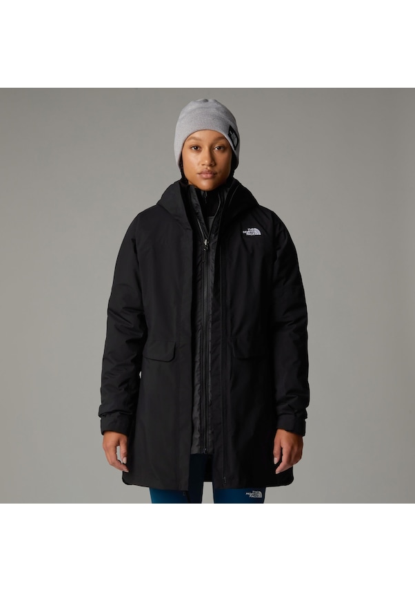 The North Face W Dryvent Mono Triclimate Parka Kadın Mont-29443 Siyah S Fiyatları ve Özellikleri