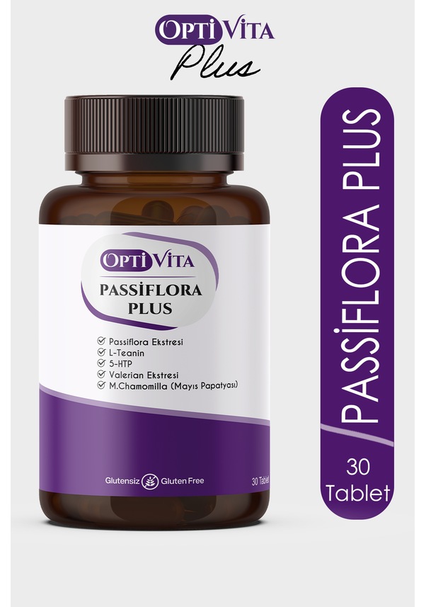 Optivita Passiflora Plus 30 Tablet Pasiflora Ekstresi, 5-htp ...