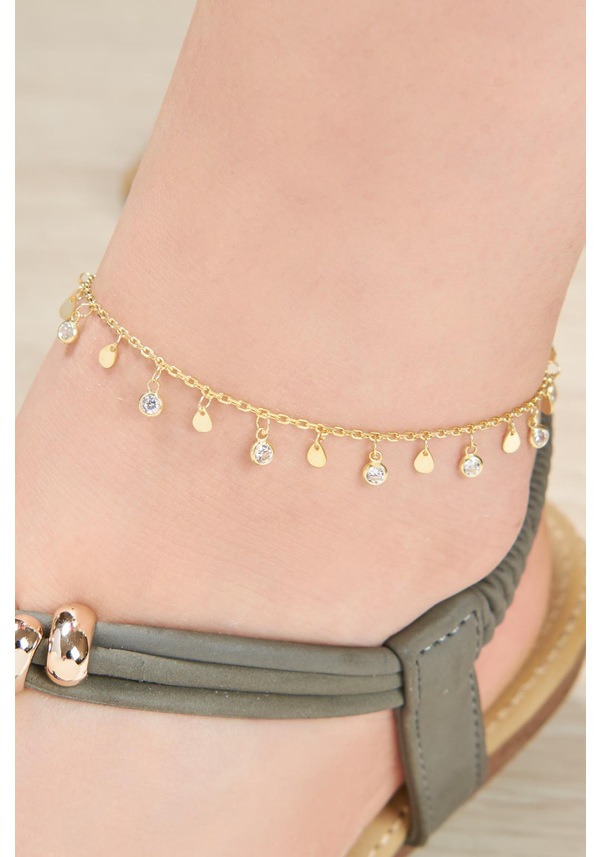 Gümüş Altın Kaplama Damla Pullu Halhal Fiyatları ve Özellikleri