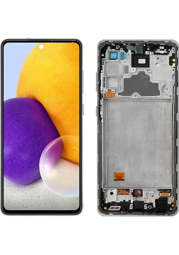 Samsung Galaxy A72 A725 İle Uyumlu Çıtalı Lcd Ekran Dokunmatik Dar ...
