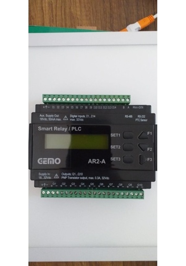 Gemo Ar2-A-24Vdc-14D-Tr-Rtc Ray Tipi Programlanab Plc Akıllı R. Fiyatları ve Özellikleri
