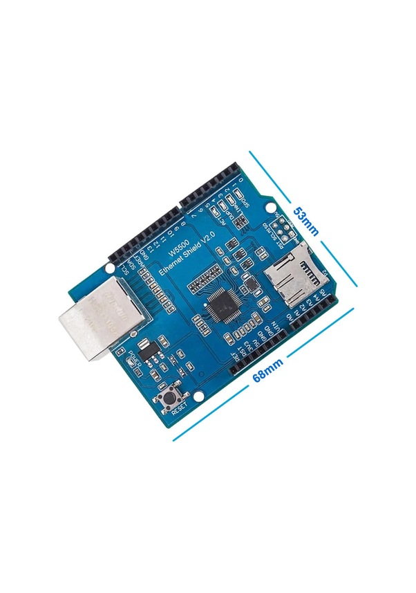 Arduino Ethernet Shield Wiznet W5500 3.3v Spı Tcp/ıp Udp Network Ağ Lan ...