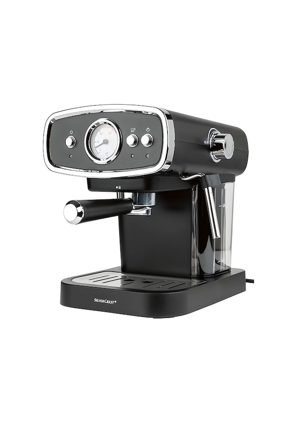Silvercrest SEM 1050 B1 1050 W Espresso Kahve Makinesi Siyah Fiyatları ...