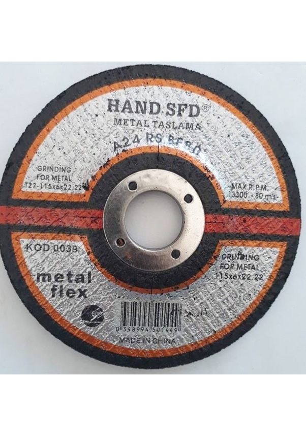 Hand Metal Taşlama Taşı Silici Taş Çapak Alma 115 Mm 115X6 1 Adet ...