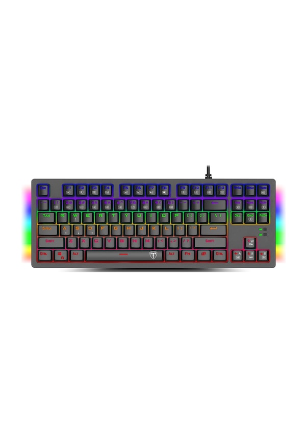 T-Dagger BALİ T-TGK311 Rainbow RGB Mechanical Gaming Klavye Siyah ...