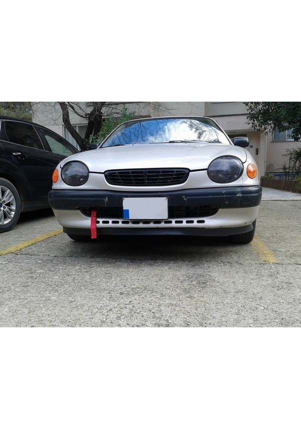 Toyota Corolla 99-01 Uyumlu Body Kit Ön Tampon Eki Kırılmaz Yumuşak Lip ...