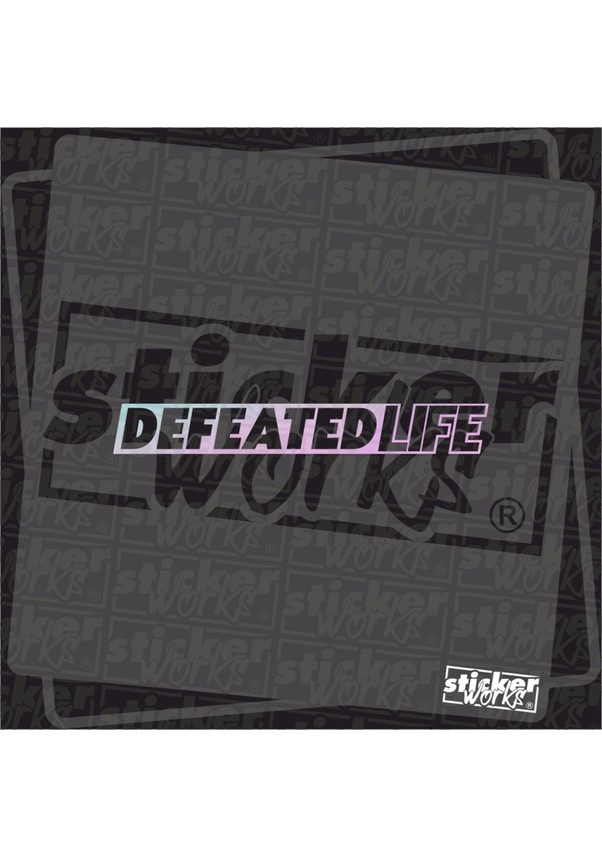 Ön Cam Defeated Life Sticker Hologram Fiyatları ve Özellikleri