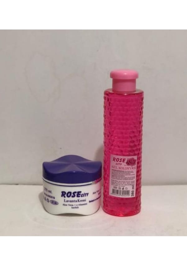 Rose City Gül Kolonyası 380 ML + Rose City Aleo Veralı Lavanta Kremi ...