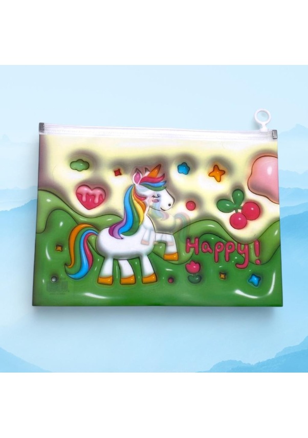 Unick Color 3d Unicorn A4 Kilitli Dosya 1 Adet Fiyatları ve Özellikleri