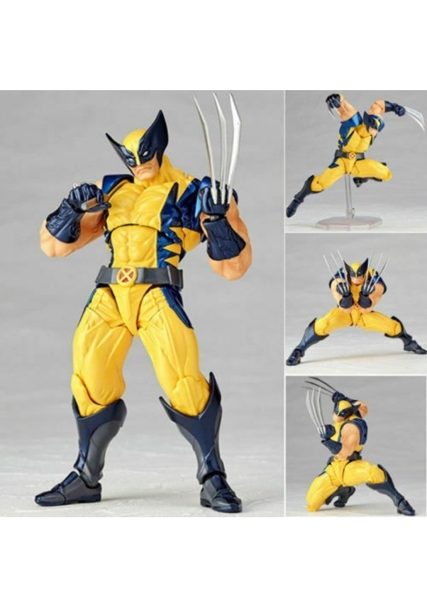 Yeni Revoltech Amazing Yamaguchi No.005 X-men Wolverine Aksiyon Figürü ...