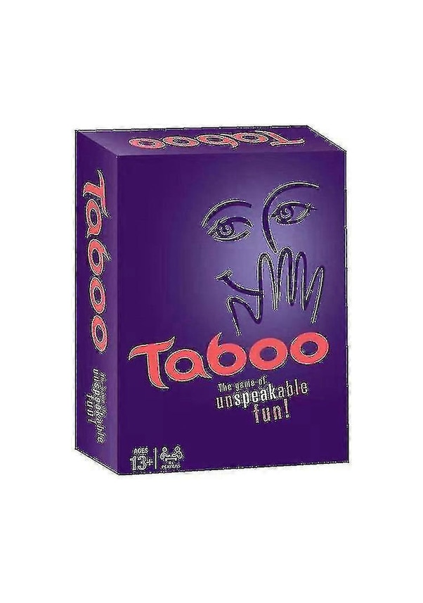 Klasik Tabu Kart Oyunu Masa Oyunu Eğlenceli Kelime Bulma Masa Oyunu ...