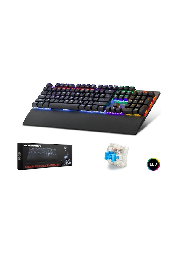 Hadron G507 Mekanik RGB Oyun Klavyesi (İthalatçı Garantili) Siyah ...