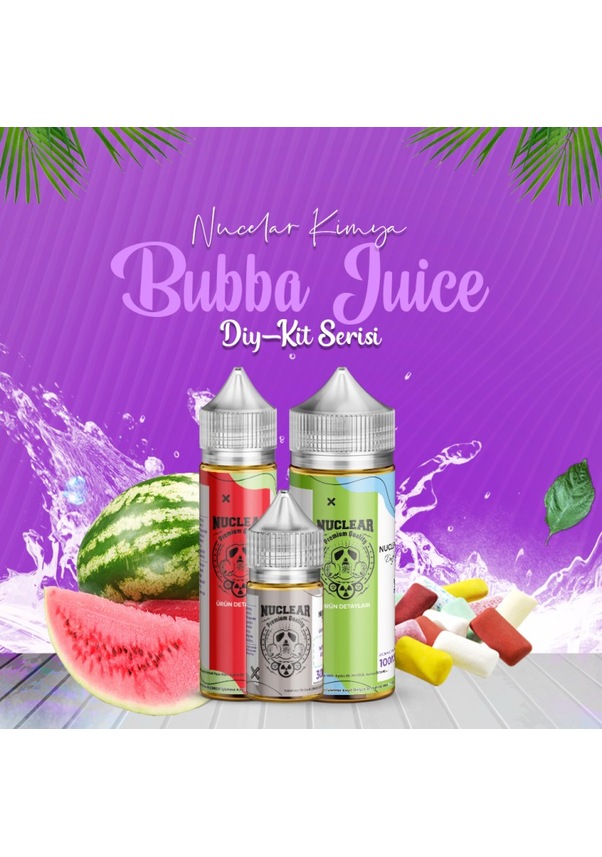 Nuclear 60 ML Dıy Kit Bubba Juice Gıda Aroma ( 12 ML Aroma içerir ...