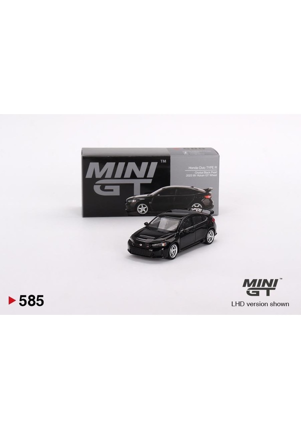 Mini Gt Honda Civic Type R Crystal Black Pearl 2023 W/ Advan Gt Wheel ...