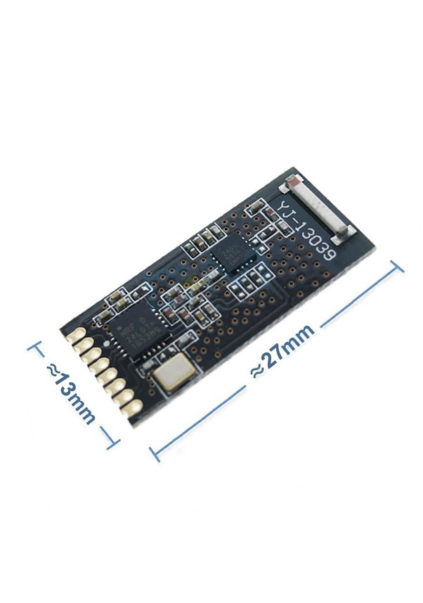 Smd NRF24L01+PA+LNA RF Alıcı Verici Modül 1000 metre 2.4GHz Kablo ...