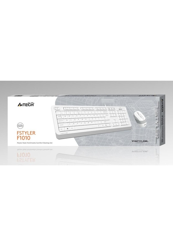 A4 Tech F1010 Q Usb Beyaz Fn-Mm Klv+Optik Mouse Set - 556717951 ...