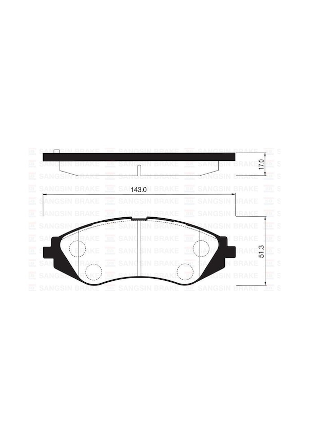 Ön Fren Balata Chevrolet Lacettı 1.2l 1.4l 1.6l J200 05- / Aveo 1.2l 1.4l T250 T255 06- / Daewoo ...