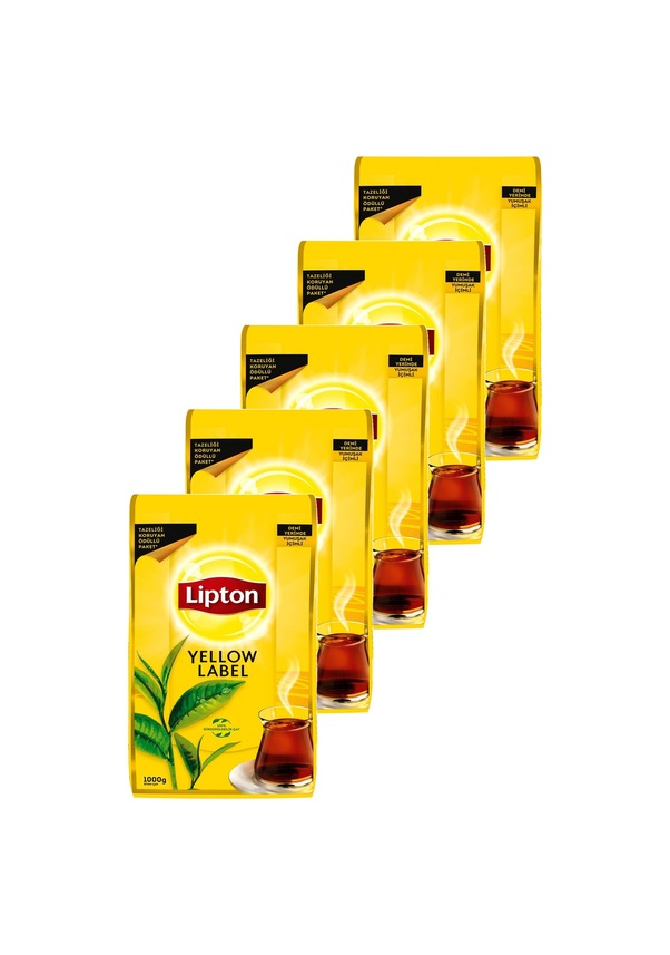 Lipton Yellow Label Siyah Dökme Çay 5 x 1 KG Fiyatları ve Özellikleri