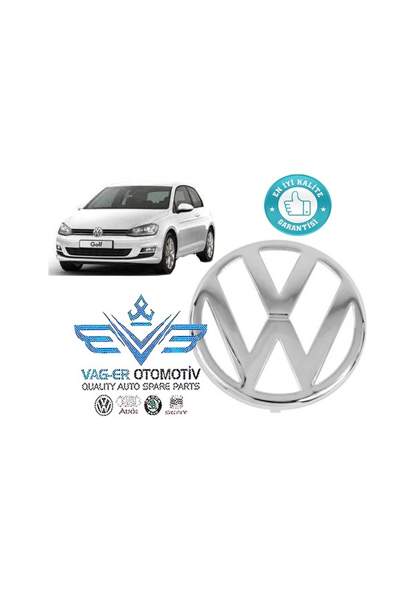 Vw Golf 7 2013-2016 Arası Ön Panjur Arması Logosu 5G0853601 Fiyatları ...