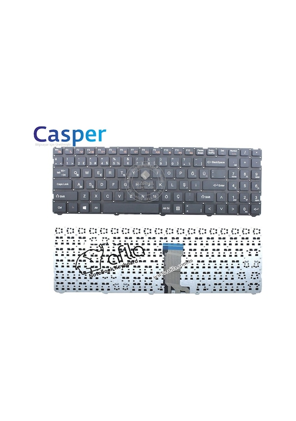 Casper Uyumlu Nirvana C650.8550-8D50X-B-F Notebook Klavyesi Siyah Tr Fiyatları ve Özellikleri