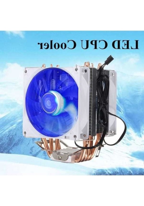 Prestigegoods Bilgisayar Araçları Led 3 Pin Bakır Cpu Soğutucu Fan ...