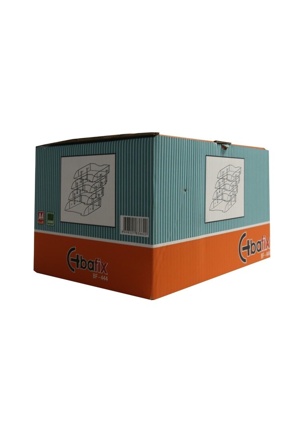 Bafix Evrak Rafı Hareketli Plastik 4 Lü Şeffaf Hareketli Evrak Rafı ...