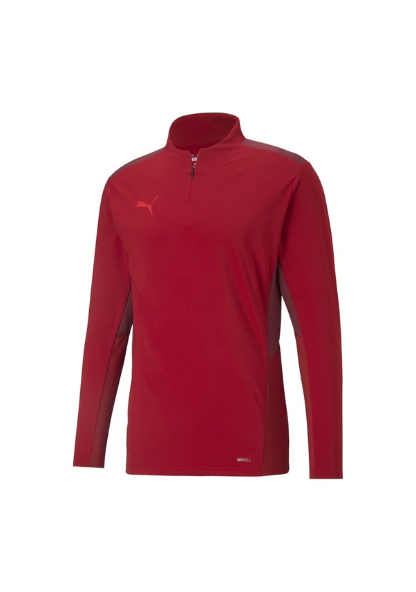 Puma Team Cup 1/4 Zip Erkek Kırmızı Dik Yaka Sweatshirt 65672801 S Fiyatları ve Özellikleri
