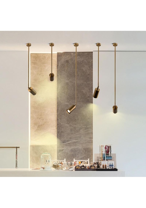 Siyah Modern Led Kolye Işıkları Yatak Odası Odası Arka Plan Dekor İçin ...