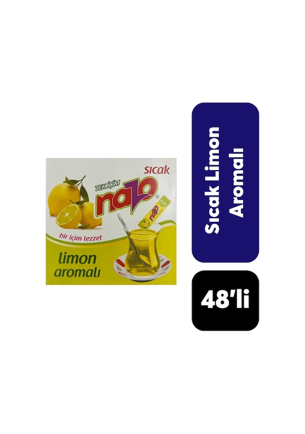 Nazo Limon Aromalı Toz İçecek 48 x 1.5 G Fiyatları ve Özellikleri