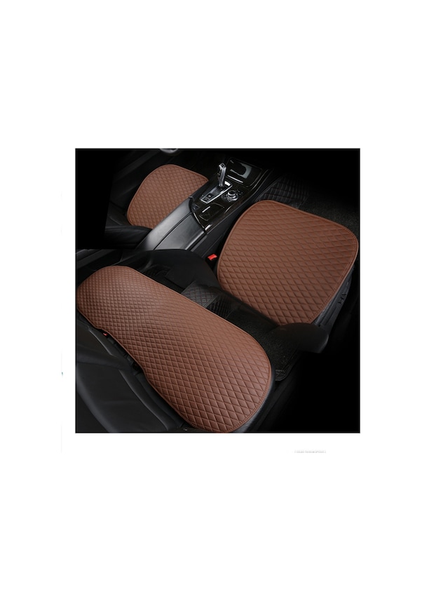 Proton Persona Araba Koltuk Minderi Ön Ve Arka Takım 3 Parça Taba Deri ...