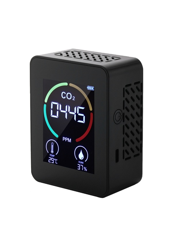 Aubyhe Siyah Mini Usb Li-pil Co2 Tespit Cihazı - Sicaklık, Nem Ve Hava ...