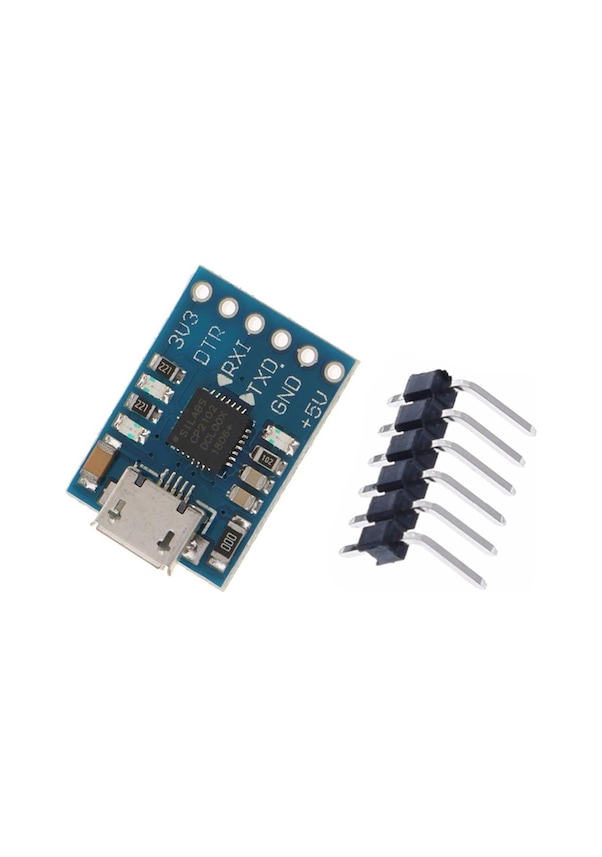 CP2102 Micro USB 2.0 UART TTL 6Pin Seri Dönüştürücü Modülü Fiyatları ve ...