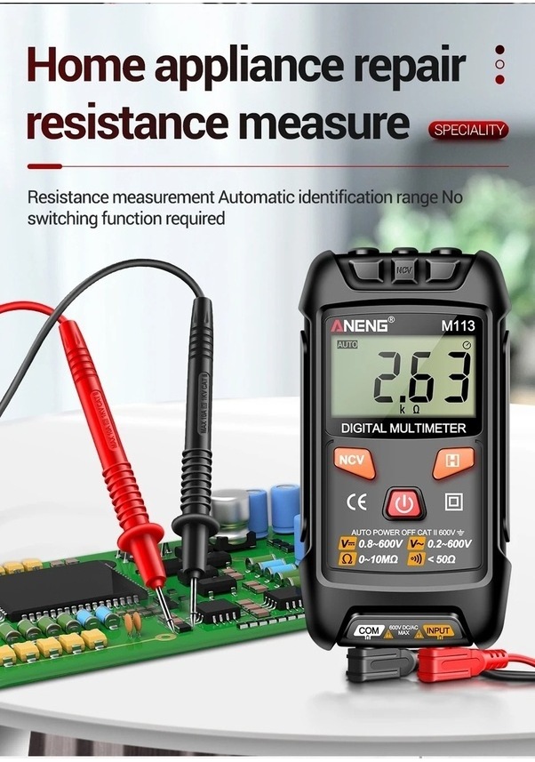 Jl Aneng M113 Mini Dijital Multimetre Ac/dc Gerilim Metre 1999 Of Fiyatları ve Özellikleri