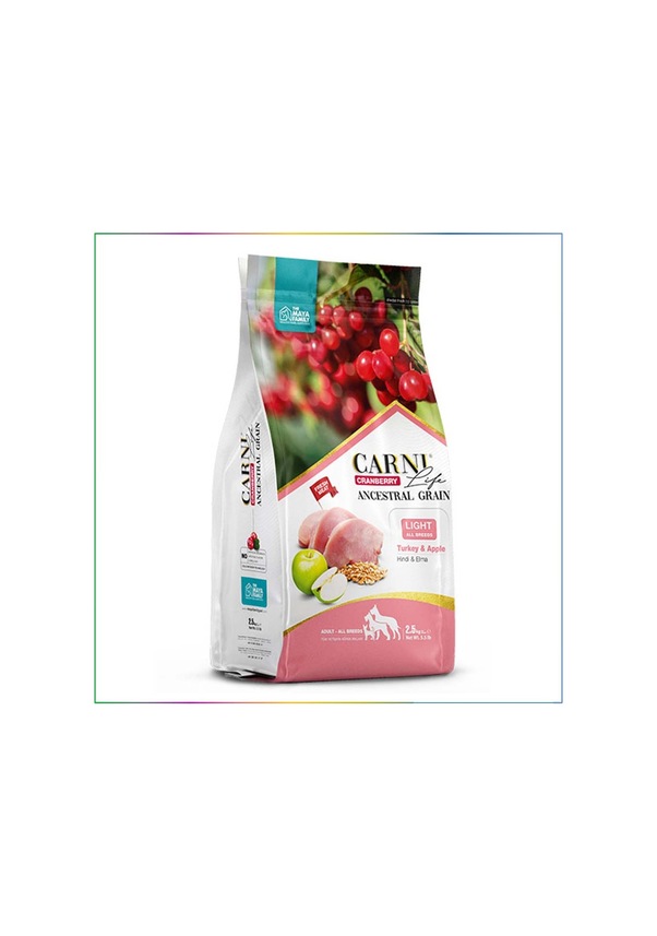 Carni Life Cranberry Ancestral Grain Turkey & Apple Yaşlı Köpek Maması ...