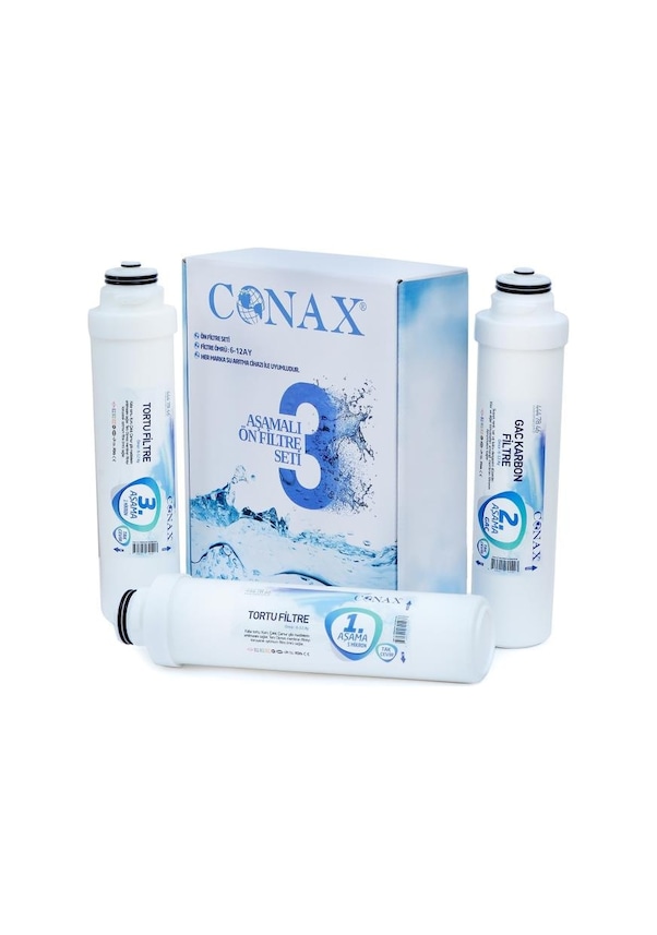 Conax Class Arıtma Cihazı 3'Lü Filtre Seti Fiyatları ve Özellikleri
