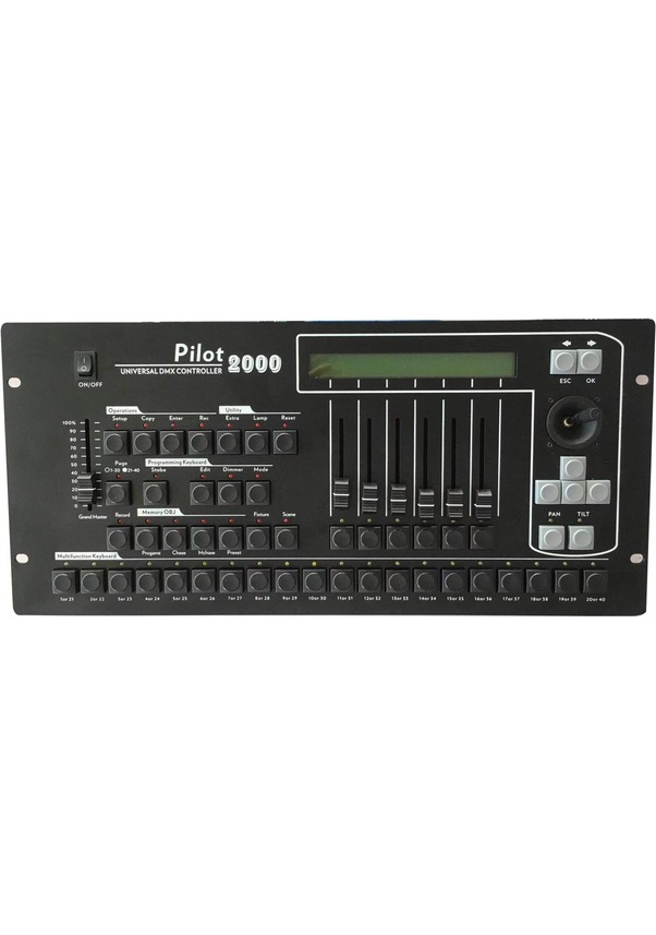 Pilot 2000 - Dmx Işık Kontrol Masası Fiyatları ve Özellikleri