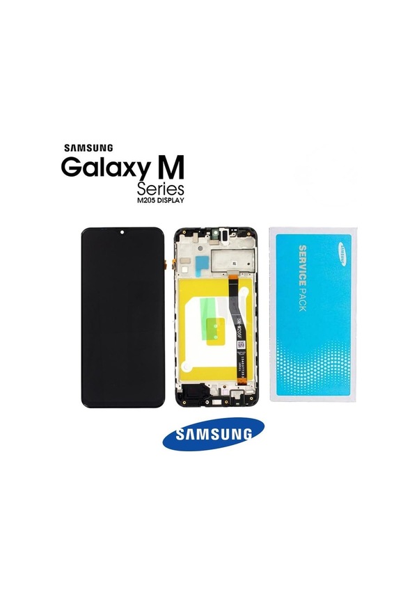 Samsung Galaxy M20 M205 Lcd Ekran Dokunmatik Siyah Servis Çıtalı Siyah ...