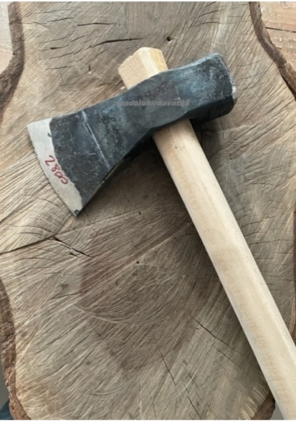 Aki Dövme Çelik Odun Kırma Baltası Odun Yarma Baltası El Yapımı 2800gr ...