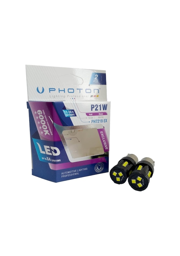 Photon P21W Tek Duy Beyaz Led Can-Bus Exclusıve Serıe Ph7219 Ex ...
