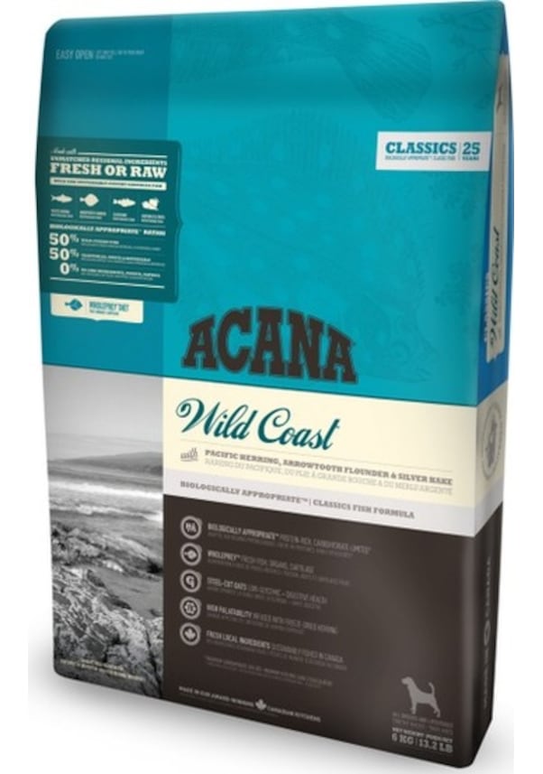 Acana Classics Wild Coast Balıklı Tahılsız Yetişkin Köpek Maması 9.7 KG Fiyatları ve Özellikleri