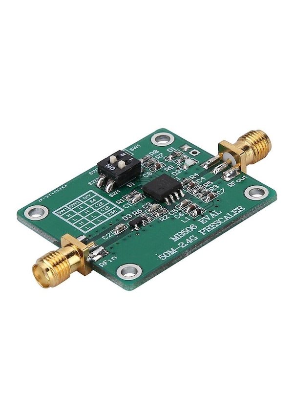 MB506 Modülü Mikrodalga Prescaler 64 128 256 2.4GHz Frekans Bölücü ...