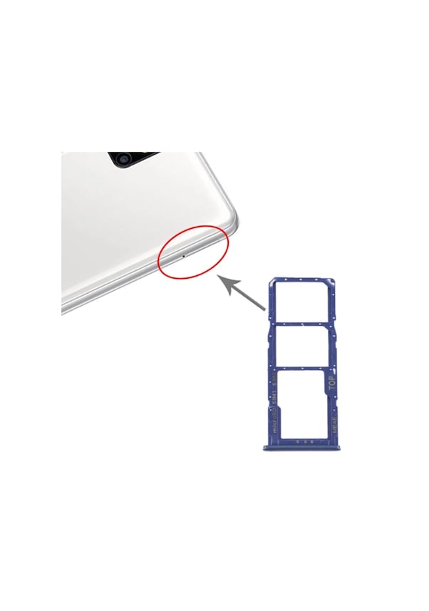 Samsung Uyumlu Galaxy M51 SM-M515 Sim Hafıza Kart Kapağı Tutucu ...