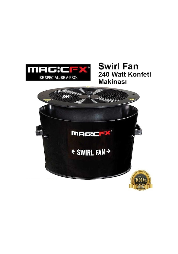 Magicfx Swirl Fan 240 Watt Konfeti Makinası Fiyatları ve Özellikleri