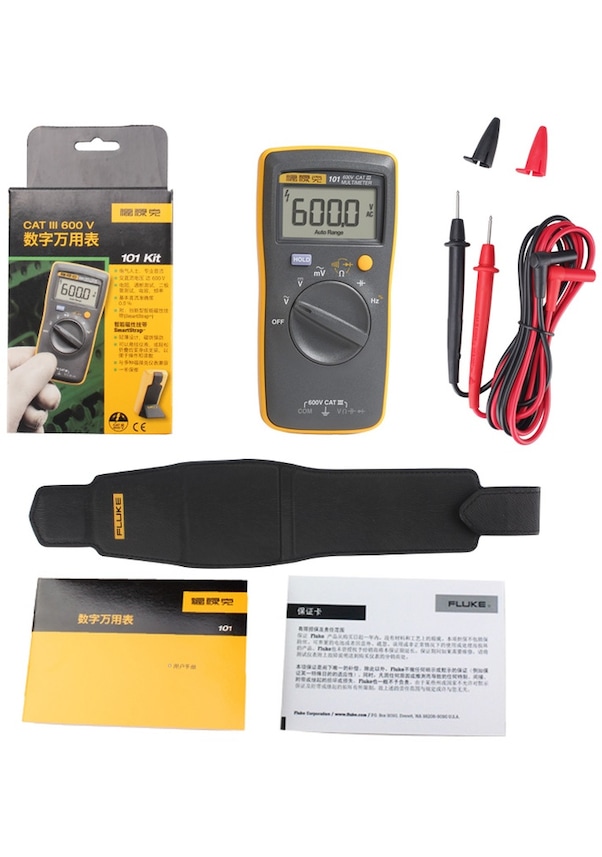 Fluke 101 Kit-fluke F101/kıt El Tipi Dijital Multimetre Fluke Cep ...