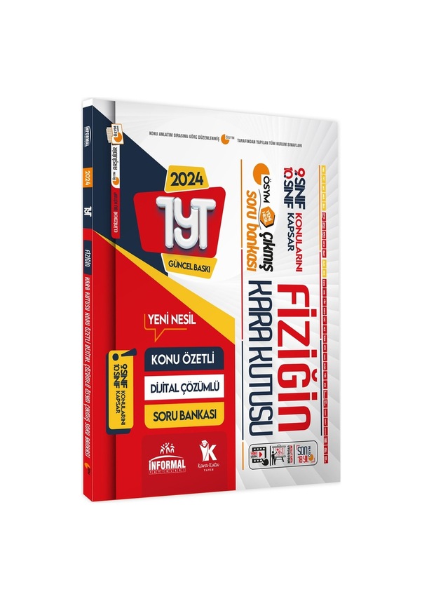 2024 Yks-tyt Fiziğin Kara Kutusu Konu Özetli Dijital Çözümlü Ösy ...