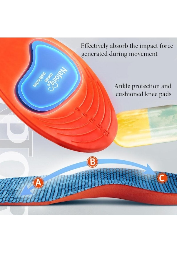 Ortopedik Tabanlık Ayak Kemeri Desteği Düz Taban Koşu Tabanlığı Taban ...