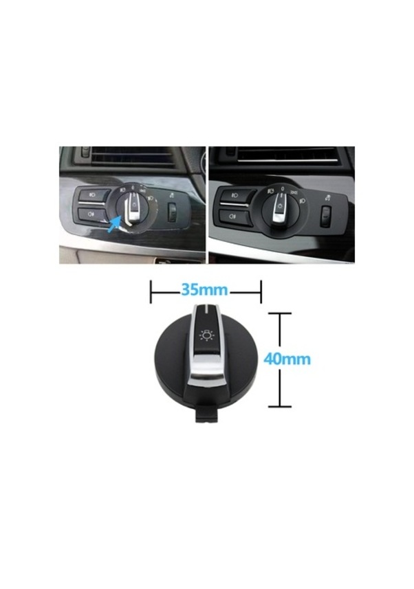 Bmw Far Anahtarı Çevirme Düğmesi Açma F10 F07 F01 F25 F26 61316803965 ...