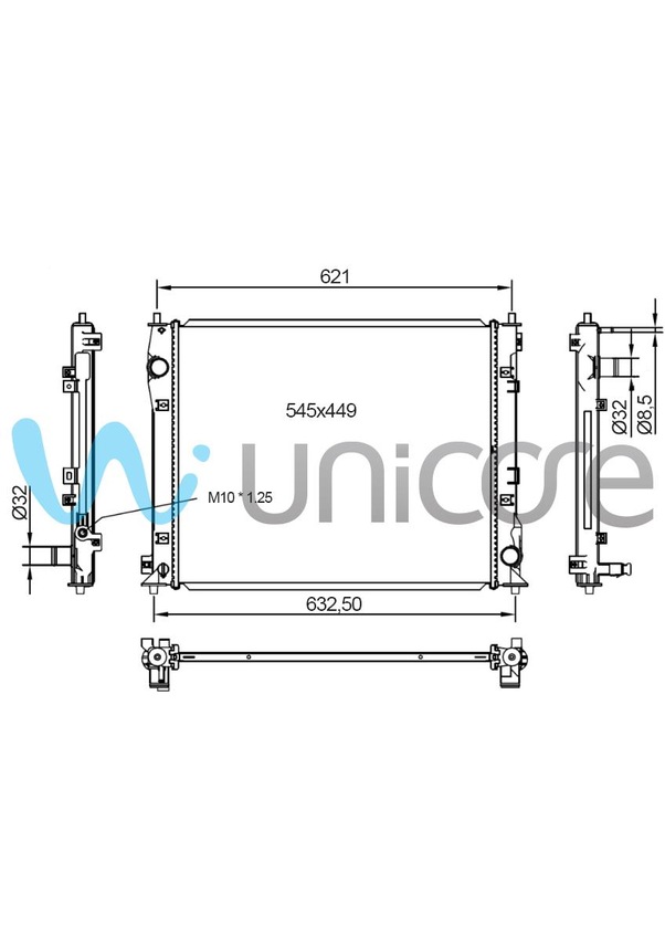 19010-5Ba-A01 Su Radyatörü Honda Cıvıc Benzin 20 Fiyatları ve Özellikleri